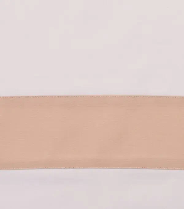 Frette Cotton Breeze Border Oxford Pillowcase - Pink