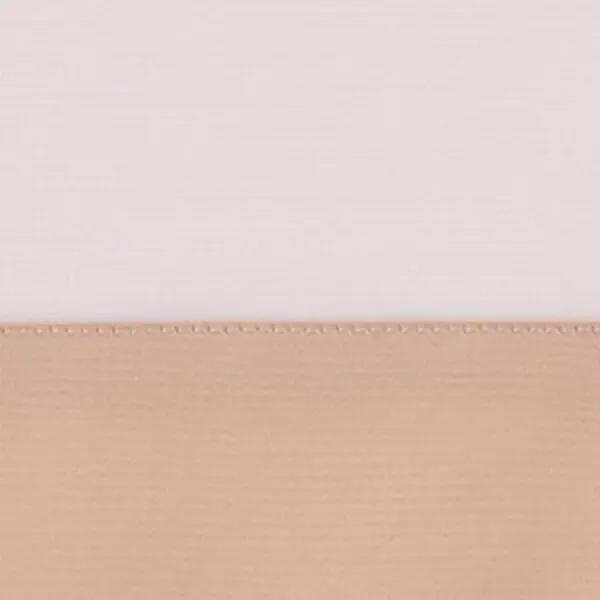 Frette Cotton Breeze Border Oxford Pillowcase - Pink