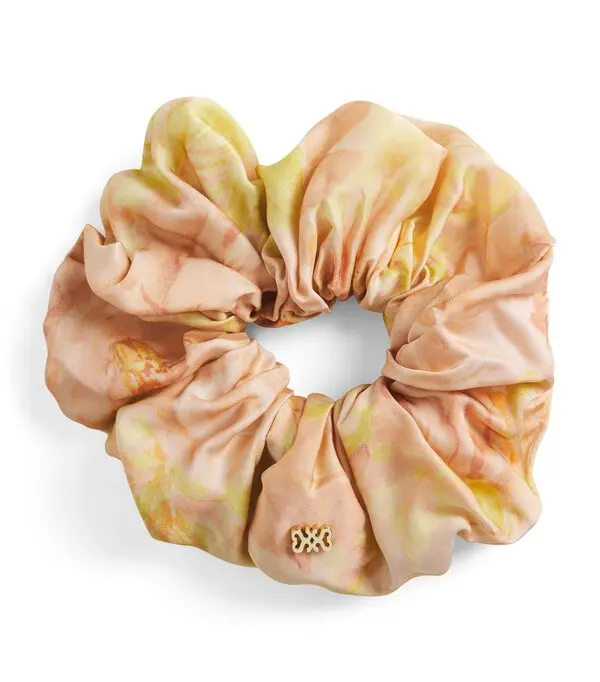 Sandro Floral Scrunchie - Pink