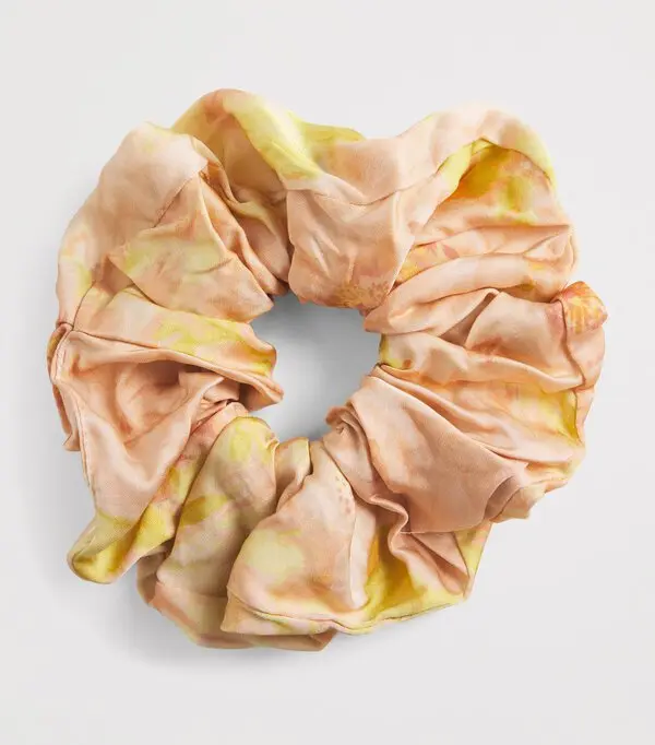 Sandro Floral Scrunchie - Pink