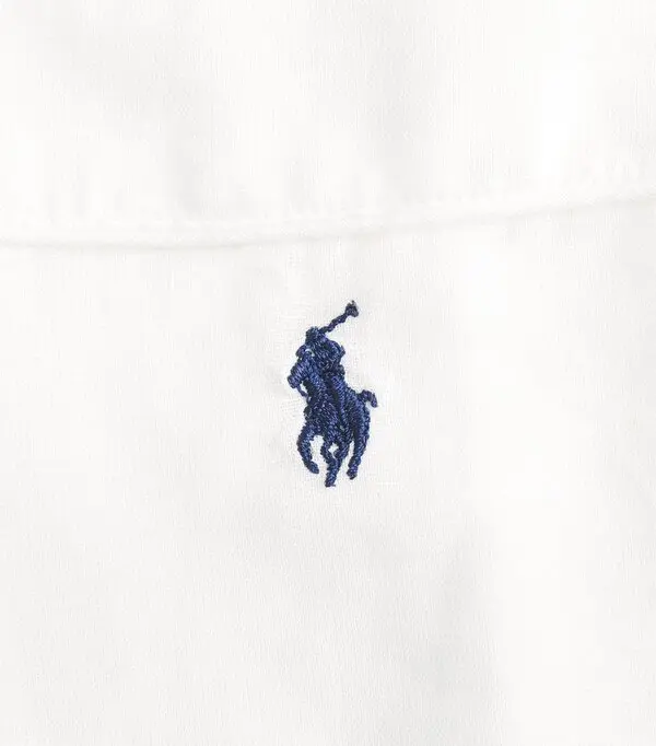 Polo Ralph Lauren Linen-cotton Short Pyjama Set - White