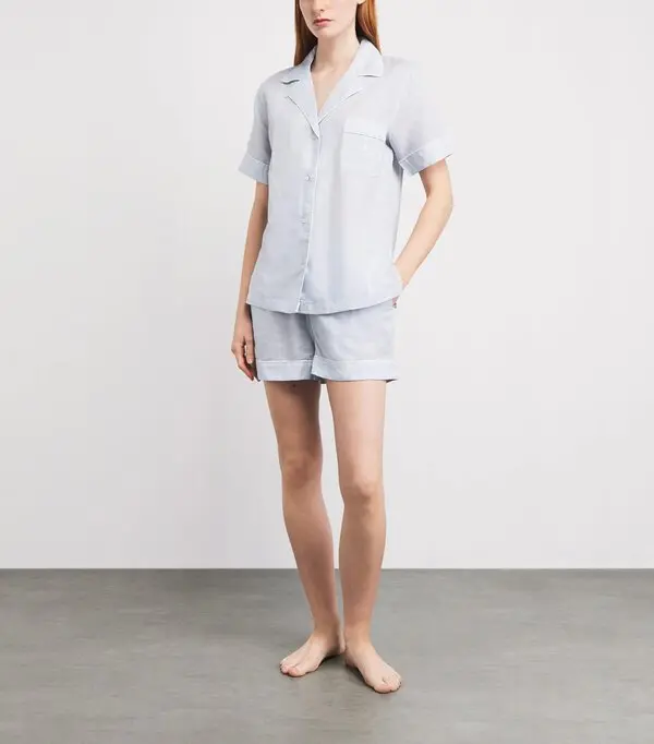 Polo Ralph Lauren Linen-cotton Short Pyjama Set