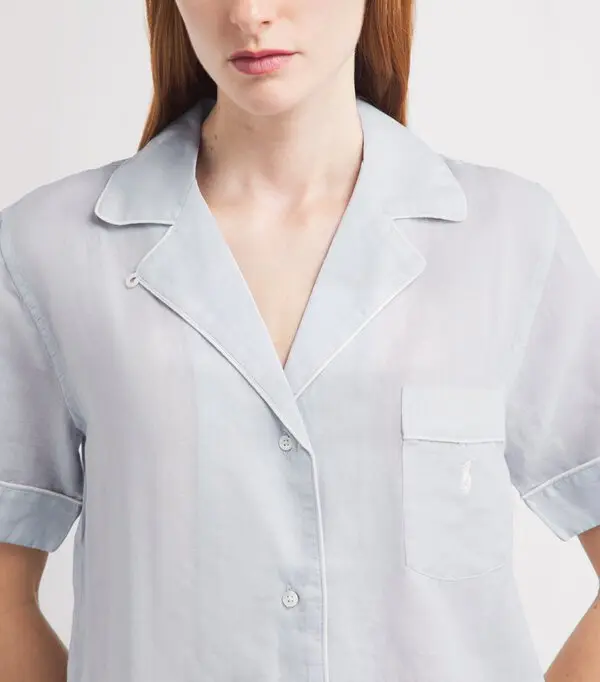 Polo Ralph Lauren Linen-cotton Short Pyjama Set