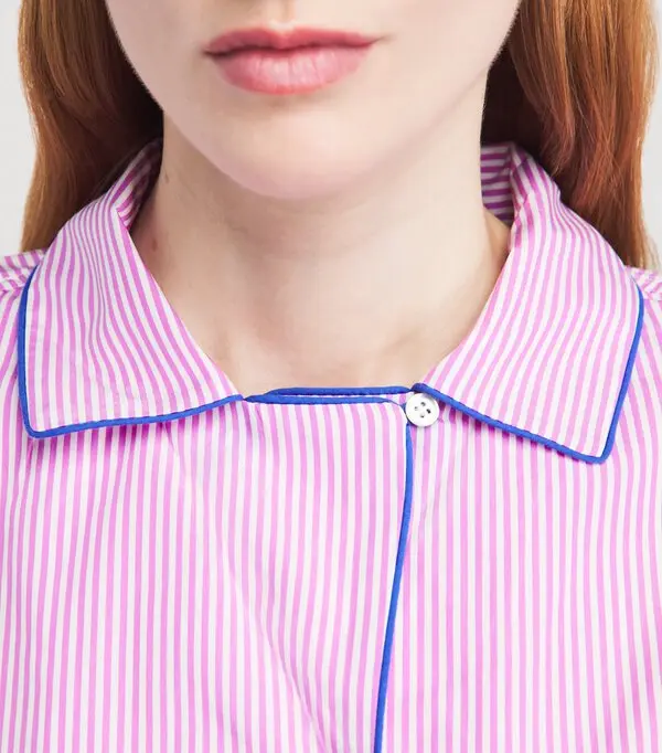Polo Ralph Lauren Cotton Stripe Pyjama Set - Pink