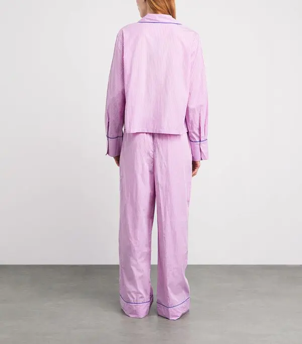 Polo Ralph Lauren Cotton Stripe Pyjama Set - Pink
