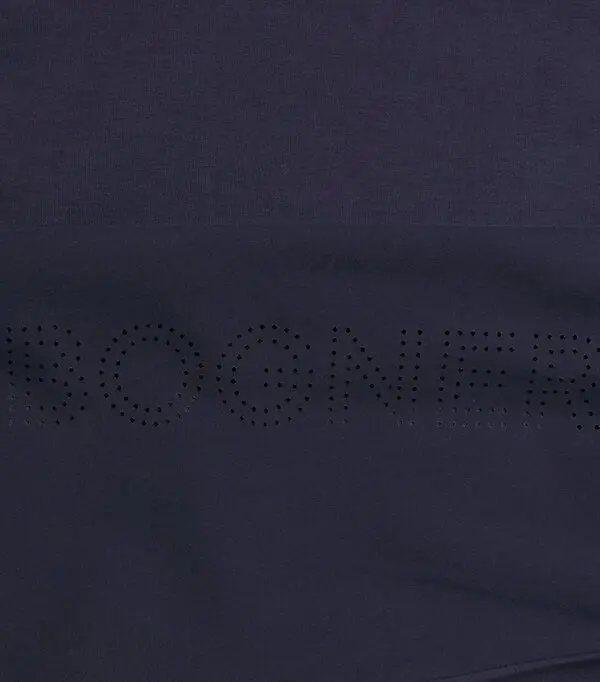 Bogner Cotton-blend Connor Quarter-zip Sweatshirt - Navy