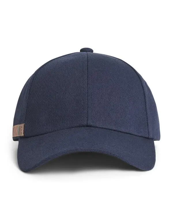 Paul Smith Signature Stripe Baseball Cap - Navy