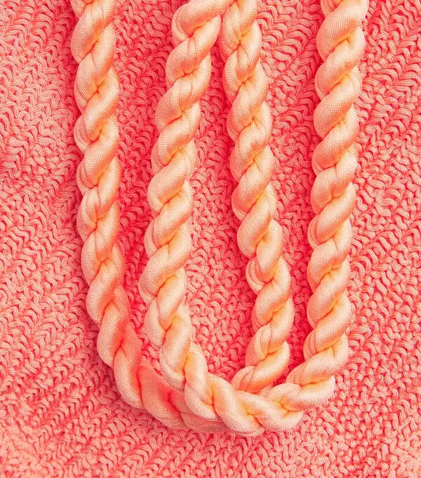 Hunza G Twisted-strap Phoebe Bikini - Orange