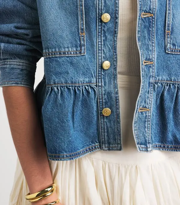 Ulla Johnson Arquette Denim Jacket - Blue