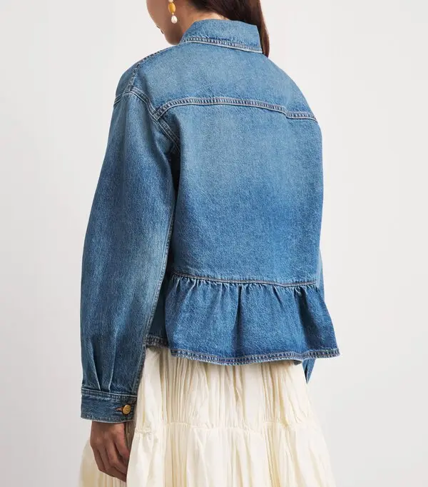 Ulla Johnson Arquette Denim Jacket - Blue