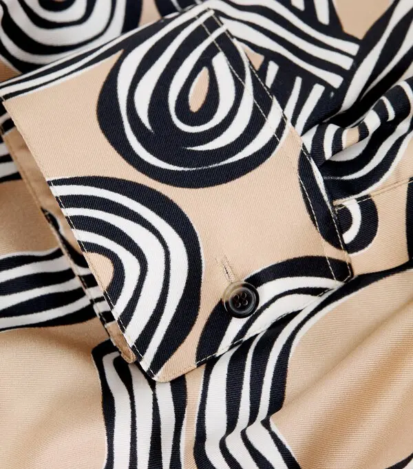 Loewe X Paula’s Ibiza Silk Twill Blouse - Pink