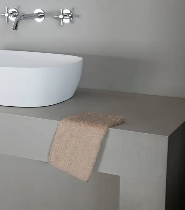 Frette Cotton Unito Wash Cloth - Pink