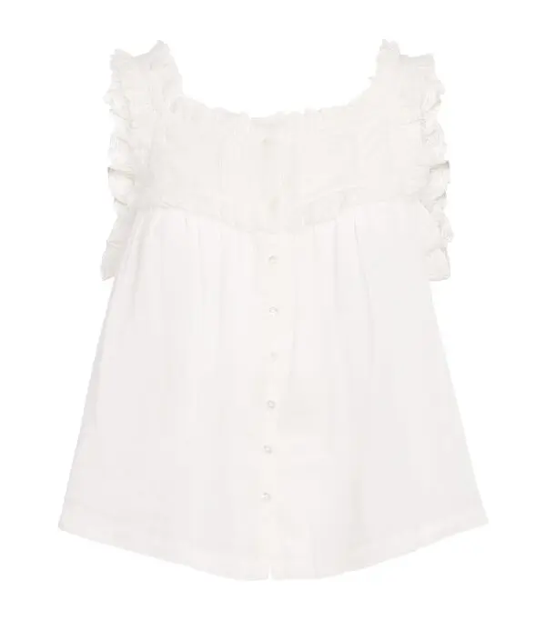 DÔEN Organic Cotton Fidella Top - White