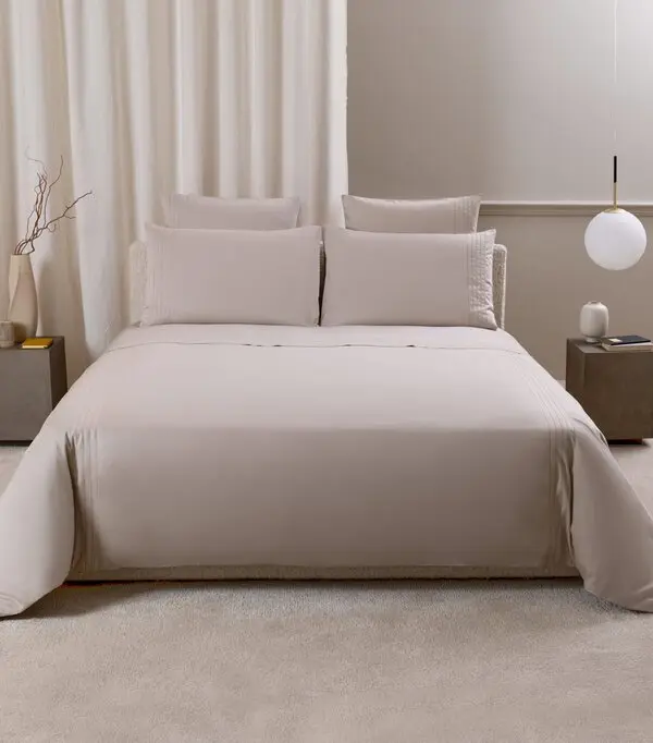 Frette Cotton Lush Ajour King Flat Sheet Set