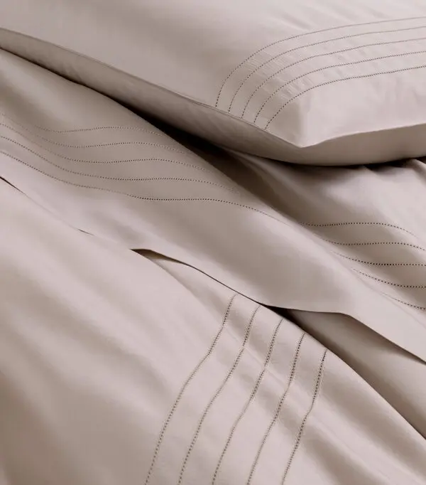 Frette Cotton Lush Ajour King Flat Sheet Set