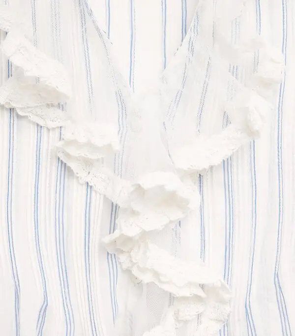 DÔEN Organic Cotton Henri Blouse - White
