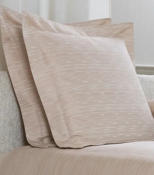 Frette Stardust Jacquard Square Pillowcase - Pink
