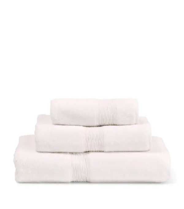 Frette Balance Lace Guest Towel - Ivory