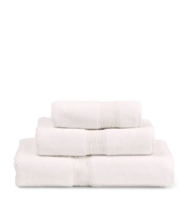 Frette Balance Lace Hand Towel - Ivory