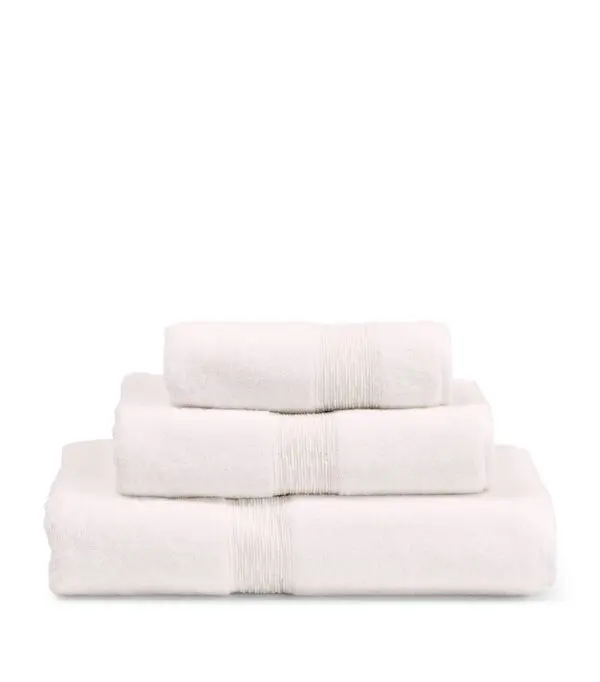 Frette Balance Lace Bath Sheet - Ivory