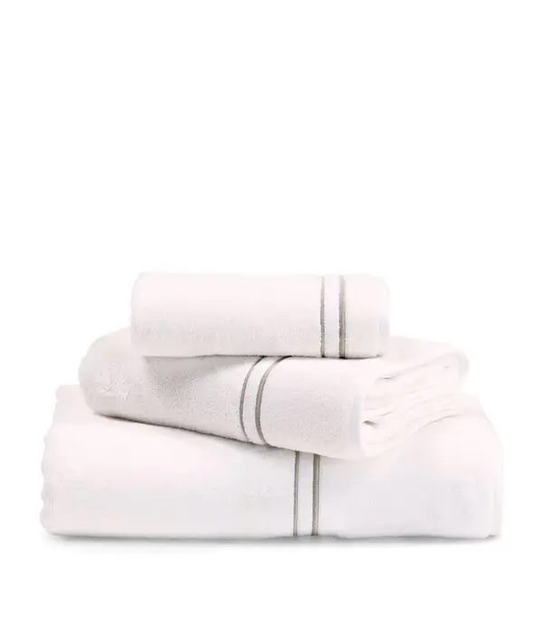 Frette Cotton Layering Embroidery Hand Towel