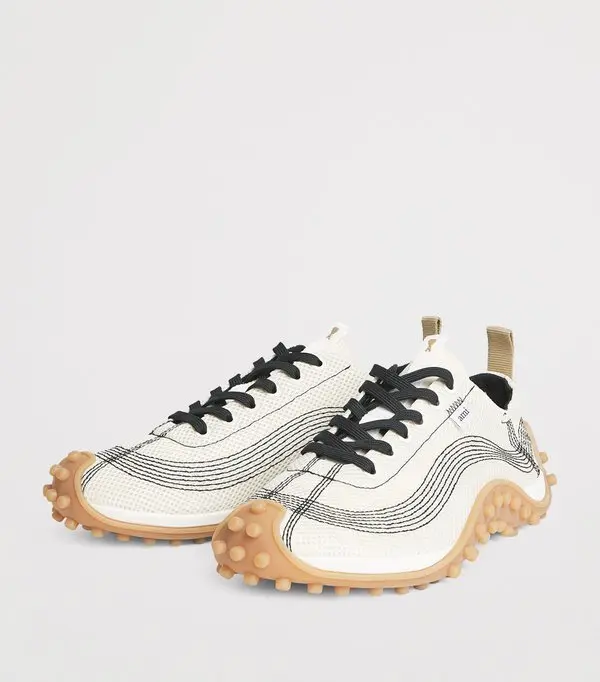 AMI Paris Mirage Lace Up Sneakers
