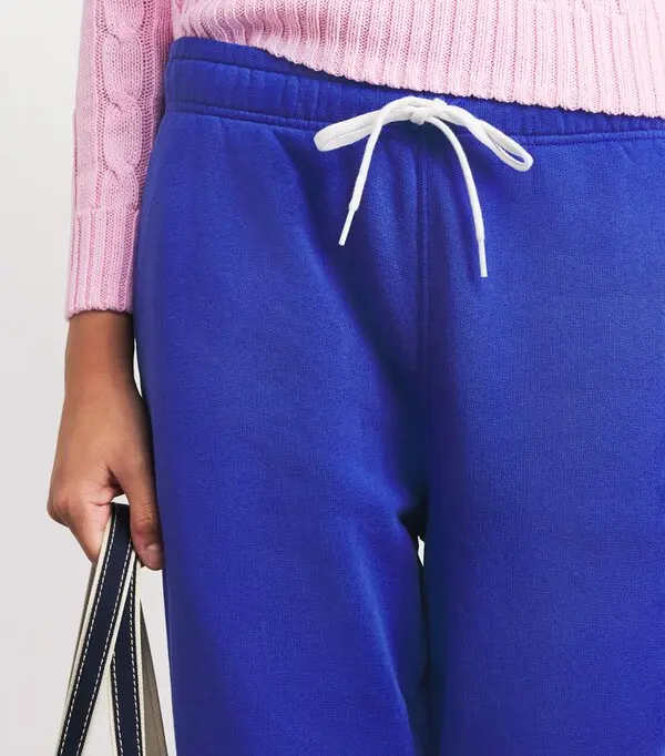 Polo Ralph Lauren Cotton-blend Cuffed Sweatpants - Blue