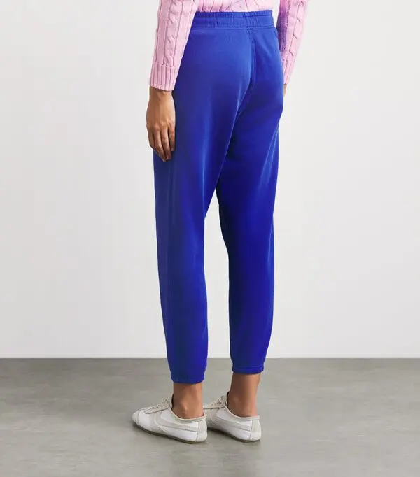 Polo Ralph Lauren Cotton-blend Cuffed Sweatpants - Blue