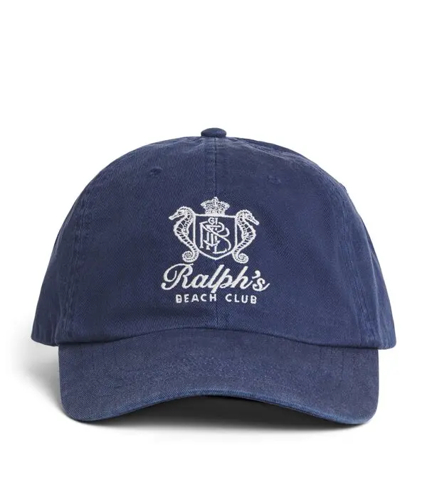 Polo Ralph Lauren Ralph's Beach Club Baseball Cap - Navy