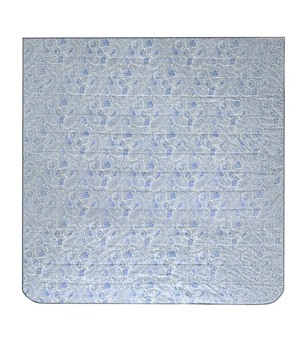 Etro Cotton Quilted Amalia Bedspread - Blue