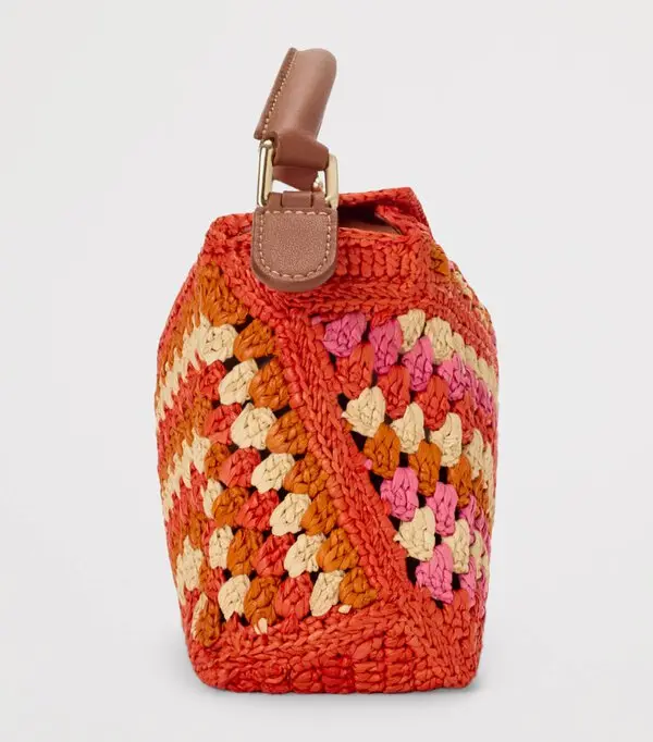 Loewe X Paula's Ibiza Mini Crochet Puzzle Edge Bag