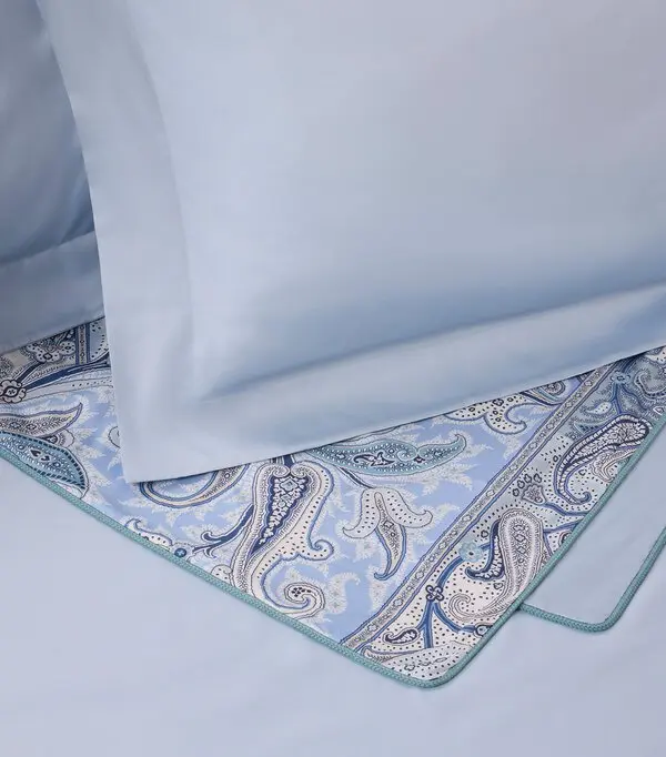 Etro Paisley Yaara Super King Duvet Cover Set - Blue