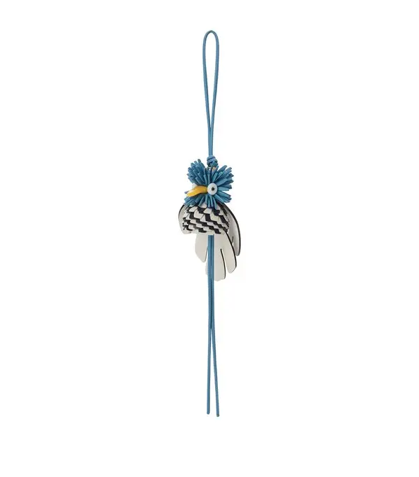 Loewe X Paula's Ibiza Hoopoe Bird Charm - Blue