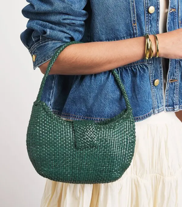 Rixo X Dragon Diffusion Leather Saoirse Shoulder Bag