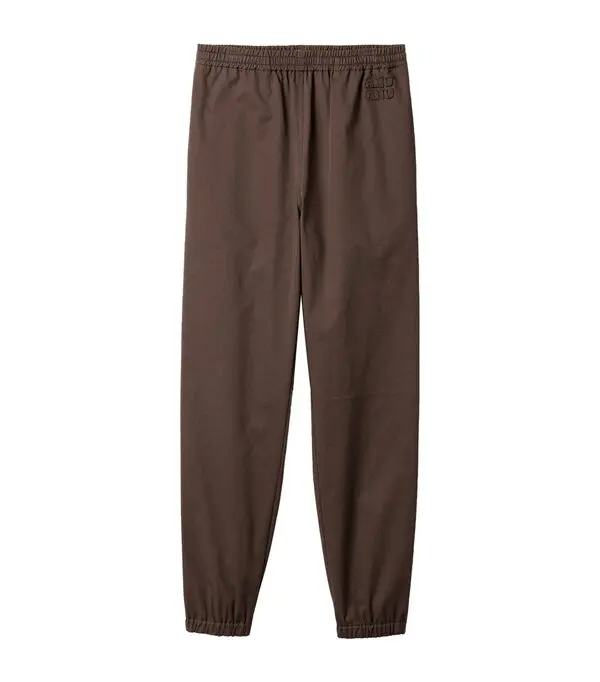 Miu Miu Cotton Logo Track Pants
