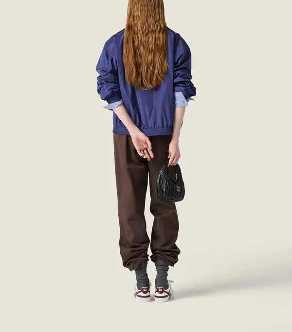 Miu Miu Cotton Logo Track Pants