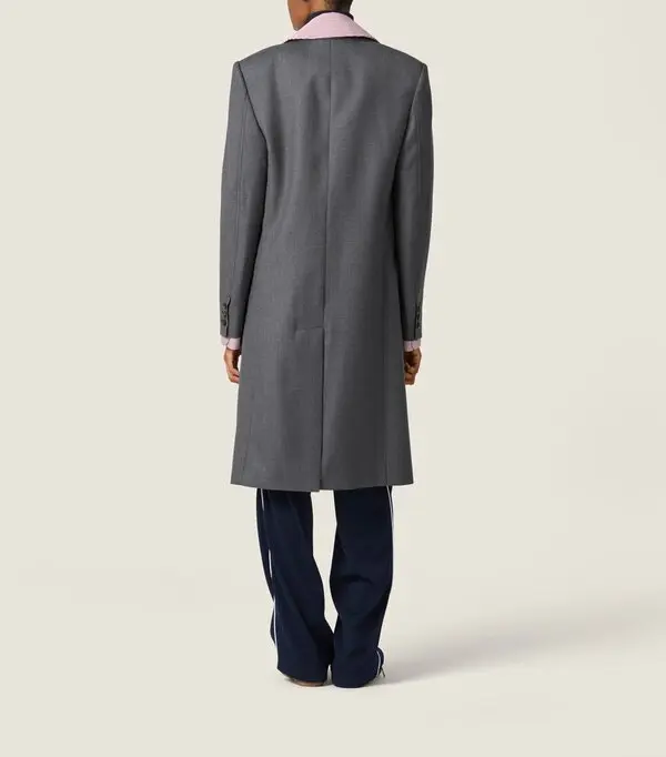 Miu Miu Jersey Straight-leg Track Pants