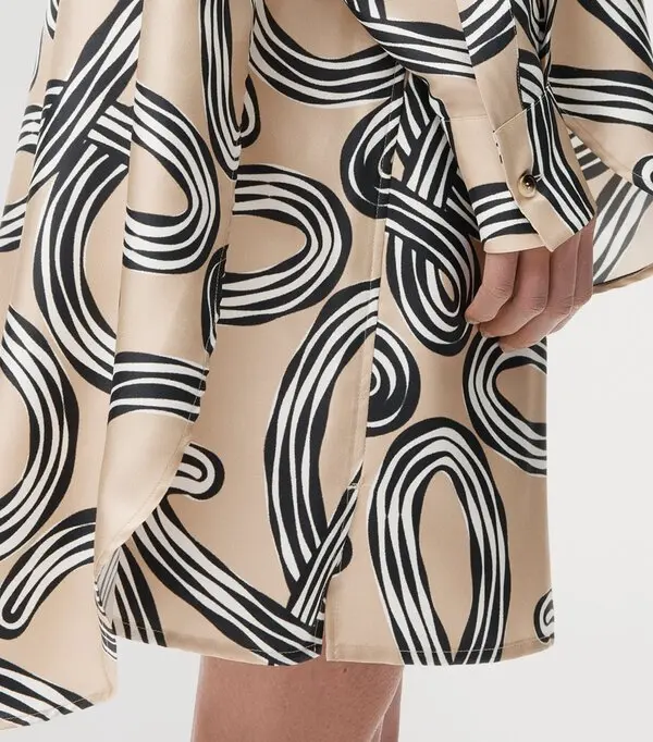 Loewe Silk Oversized Shirt - Beige