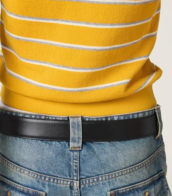 Miu Miu Cotton Stripe Polo Shirt