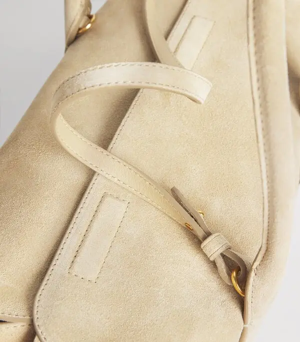 Polo Ralph Lauren Medium Suede Shoulder Bag