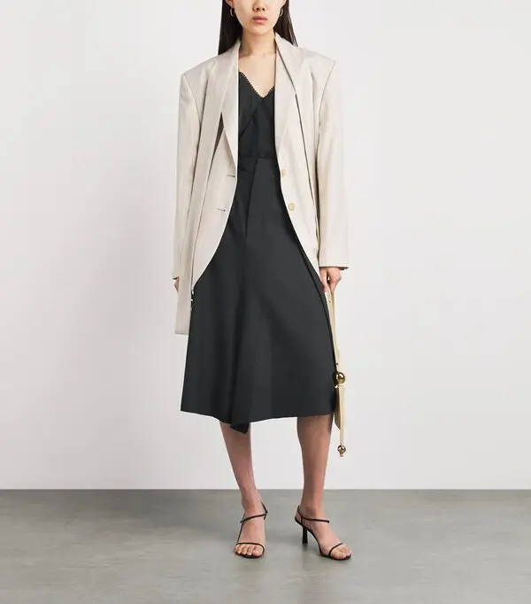 Victoria Beckham Tailored Midi Skirt
