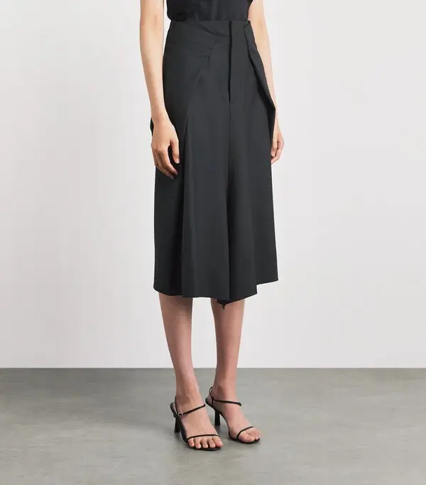 Victoria Beckham Tailored Midi Skirt