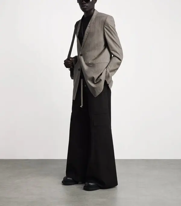 Rick Owens Wool Concordian Blazer