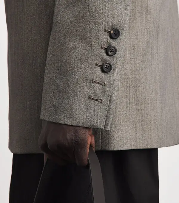 Rick Owens Wool Concordian Blazer