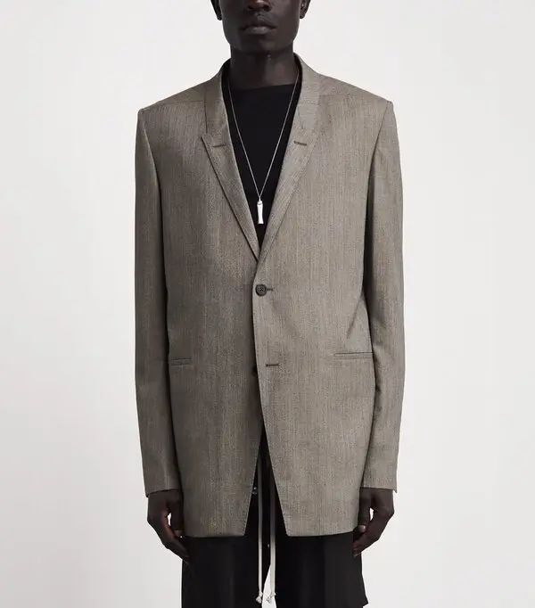 Rick Owens Wool Concordian Blazer