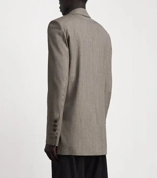 Rick Owens Wool Concordian Blazer