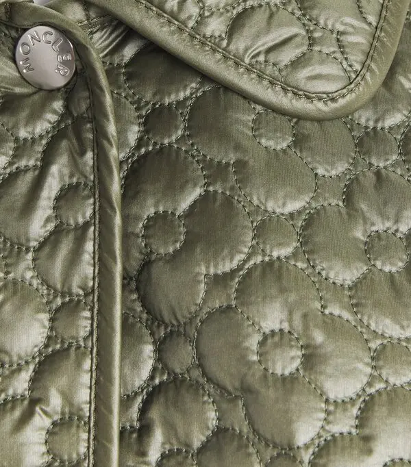 Moncler Floral-quilted Overshirt