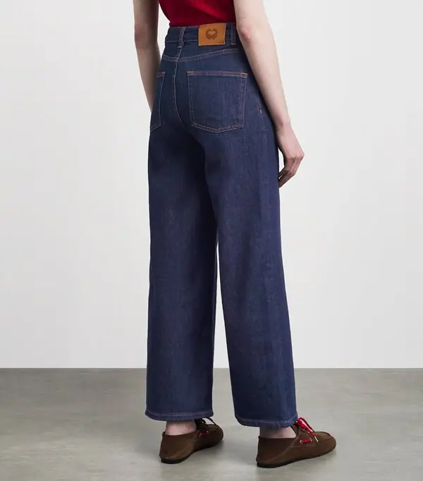 Maje Patch-pockets Flared Jeans