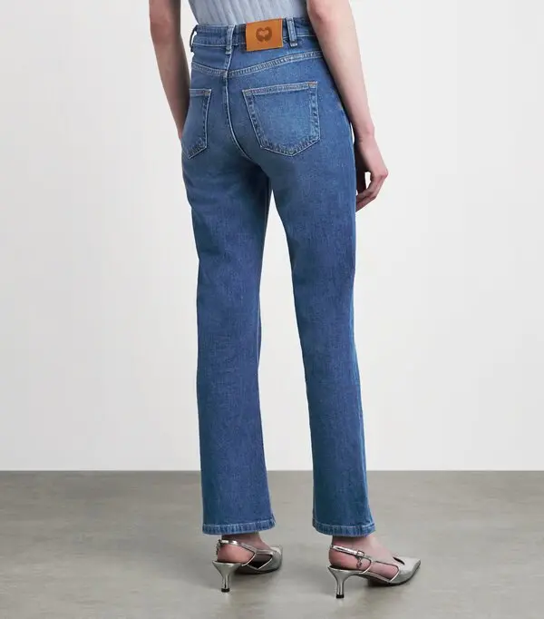 Maje Patch-pockets Flared Jeans