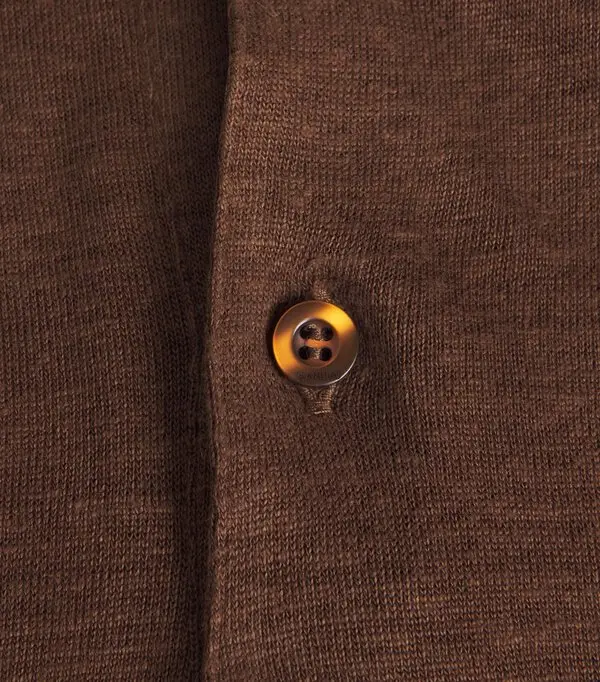 Sandro Linen Polo Shirt